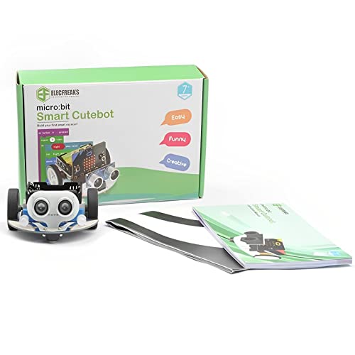Cutebot microbit Mini Robot Kit, Elecfreaks DIY Programmable Robots Car ...