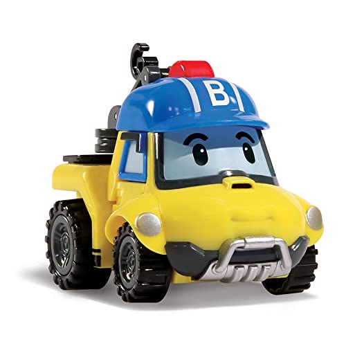 Bucky Robocar Poli Transforming Robot, 4" Transformable Action Toy ...