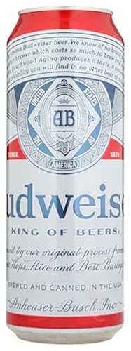 Budweiser Beer, 25 FL OZ Can in Kuwait | Whizz Beer