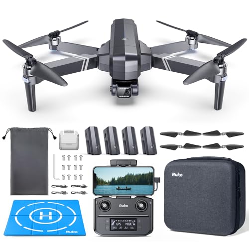 Ruko F11GIM2 4B Drones with Camera for Adults 4k,FAA Remote ID Comply,2 ...