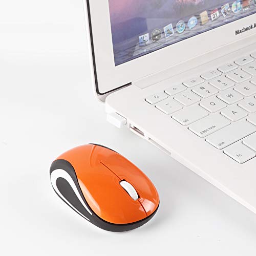 elec Space Mini Small Wireless Mouse for Travel Optical Portable Mini ...