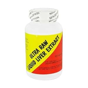 Amazon.com: Ultra Glandulars Ultra Raw Liquid Liver Extract, 90 Count ...