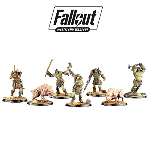 Modiphius Fallout Wasteland Warfare: Super Mutants Core Box (Updated ...