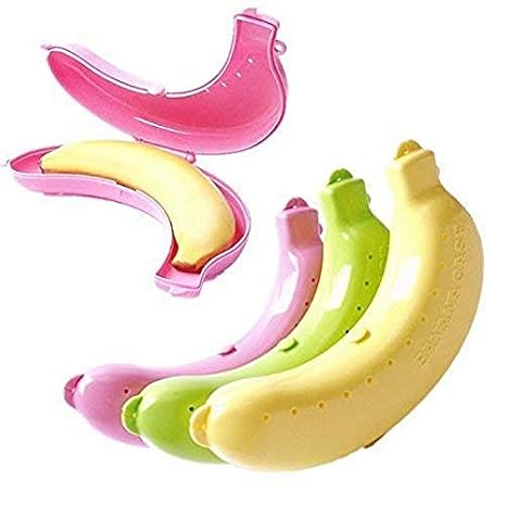Buy DARKZONE Plastic Banana Case Cover for Kids Banana Cover Food ...