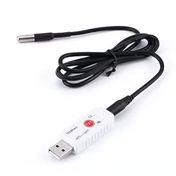 Termómetro USB de Temperatura Multifuncional para Ordenador Portátil PC ...