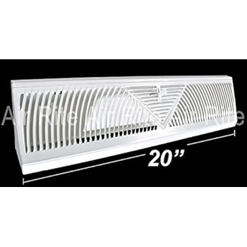 Baseboard Register 20" (White) - - Amazon.com