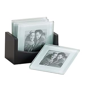 Amazon.com: 4" Frame Photo Glass Coaster, Set of 4, Item # 33221 ...