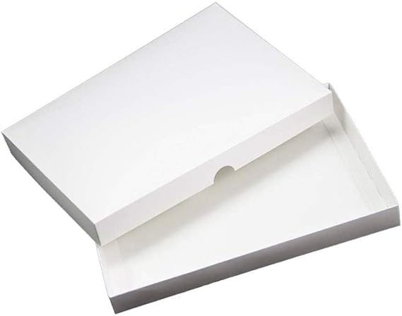 A5/C5 White Greeting Card Boxes X 5 Per Pack, Gift Boxes: Amazon.co.uk ...