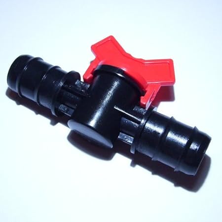 PVC Tube Online Ltd Inline Tap 19mm Black: Amazon.co.uk: Kitchen & Home