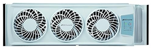 Holmes Group Bionaire Thin Window Fan with Manual Controls(BWF0502M-WM ...