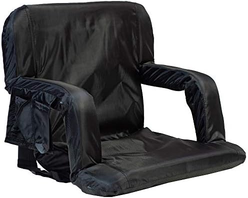 سعر Ground Folding Chair with armest , Portable , Adjustable - Black فى ...