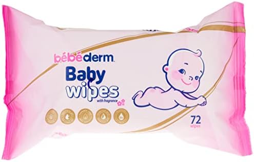 Bebederm Baby Wet Wipes Fragranced 72 Wipes Premium price in UAE ...