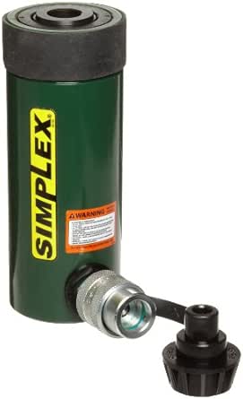 Simplex RC123 Single Acting Center Hole Steel Ram Cylinder with 12 ton ...