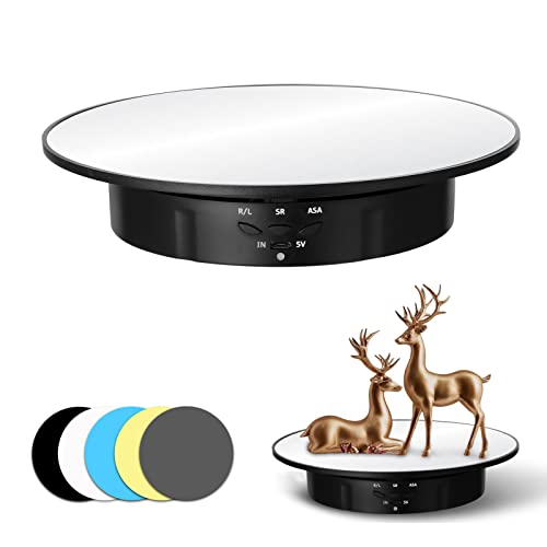 Turntable Display Stand,360 Degree Electric Motorized Rotating ...