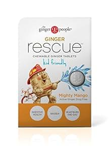 Amazon.com : Ginger Rescue - Chewable Ginger Tablets by The Ginger ...