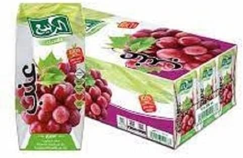 Al Rabie Red Grape Juice, 18 X 200 ml price in Saudi Arabia | Amazon ...