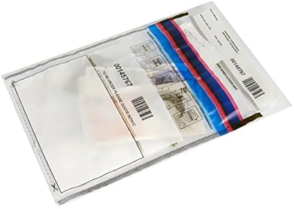 500 Clear A5 Tamper Evident/ Cash/ Evidence Bag ...: Amazon.co.uk ...