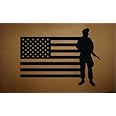 Amazon.com: Military Soldier Army Men Vinyl Wall Decal Sticker with ...