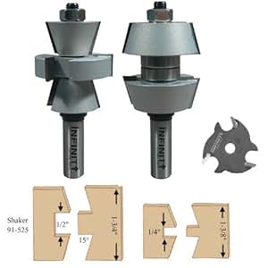 Interior & Exterior Door Router Bit Set - Door And Window Router Bits ...