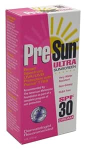 Amazon.com: PreSun Sunscreen, Ultra SPF 30 Cream 4 fl oz (118.3 ml): Beauty