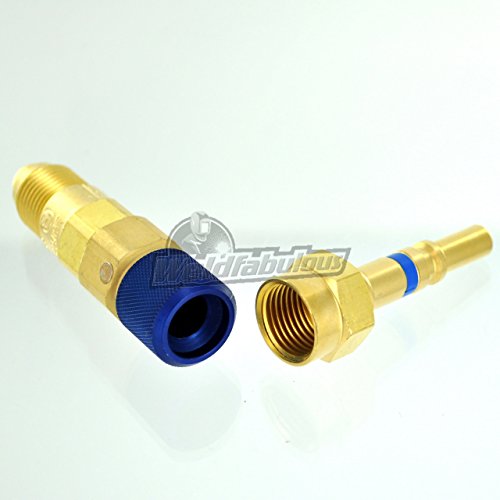 Inert Regulator To Hose Quick Disconnect