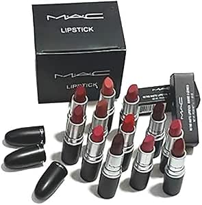 MATTE LIPSTICK SET OF 12 PCS FROM MAC: Buy Online at Best Price in UAE ...
