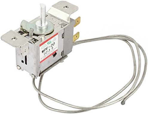 سعر IIVVERR WPF20 2 Terminal Refrigerator Thermostat w 65cm Long Metal Cord(WPF20 2 Terminal ...