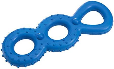 Pet Supplies : Tough Rubber Tug Toy for Dogs Chompy Rompers Durable Dog ...