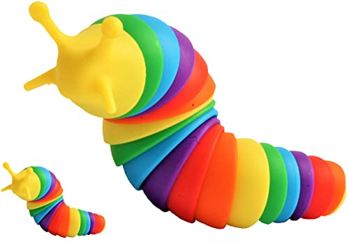 Mua 2022 ASMR Fidget Slug Toy Sensory Slug 3D Printed Slug Flexible ...