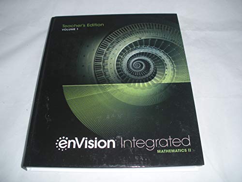 enVision Integrated Mathematics II Volume 1 Teacher's Edition: Pearson ...