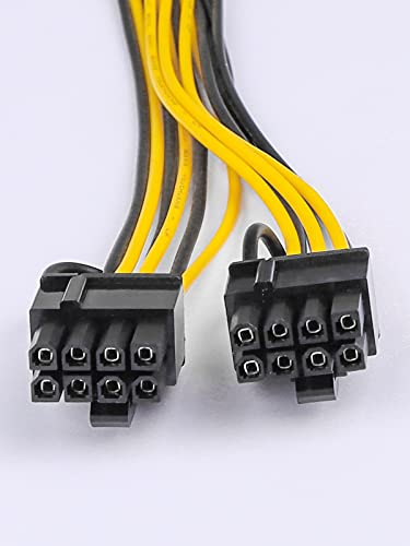 6 pin to 2 x PCIe 8 (6+2) pin Graphics Card PCI-e Express VGA Splitter ...