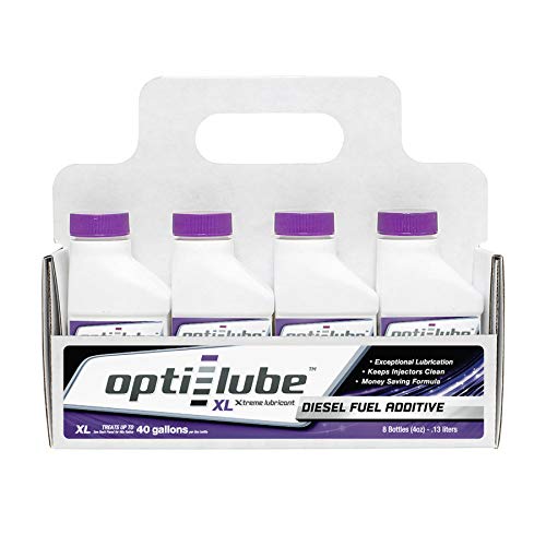 Opti-Lube XL Xtreme Lubricant Diesel Fuel Additive: 4oz 8 Pack Treats ...