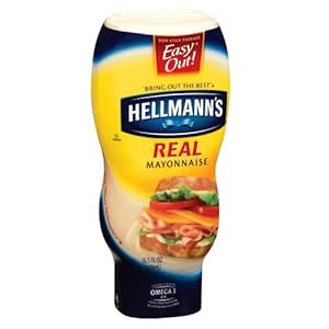 Amazon.com : Hellmann's Real Mayonnaise : Yellow Mustard : Grocery ...