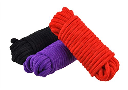 Shibari Rope - Moonight 32-Foot 10m Soft Cotton Rope SM Rope Utility ...