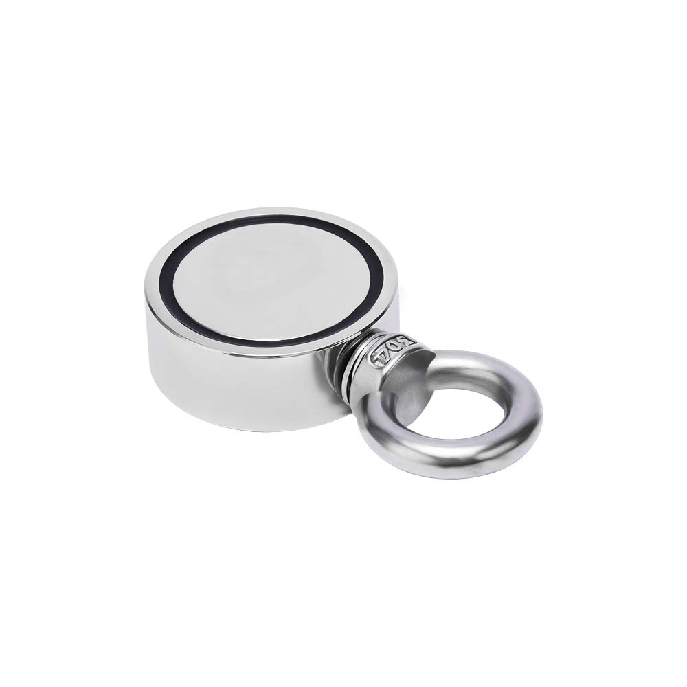 Ant Mag Double Sided Fishing Magnet 270KG (600LBS) Super Powerful ...