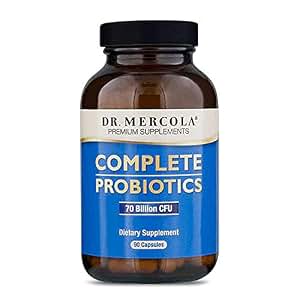 Amazon.com: Dr. Mercola Complete Probiotics - 90 Day Supply - Probiotic ...