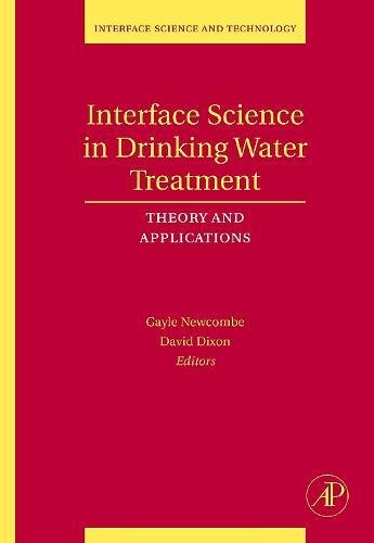 Interface Science in Drinking Water Treatment: Theory and Applications ...