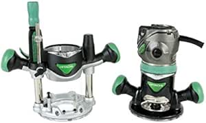 Hitachi KM12VC 2-1/4 Peak HP Variable Speed Fixed/Plunge Base Router ...