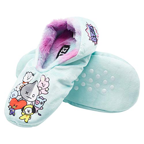 Line Friends BT21 Ladies Slippers - Officially licensed BTS K-pop BT21 ...
