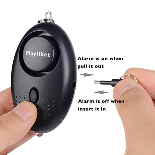 SafeSound Personal Alarm 140dB with Flashlight, Pocket Guardian ...