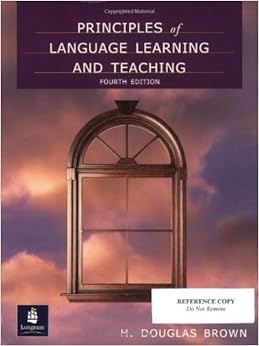 Principles of Language Learning and Teaching: Amazon.co.uk: Brown, H ...