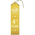 Amazon.com : RibbonsNow Track & Field 4th Place Ribbons - 25 Pack of ...