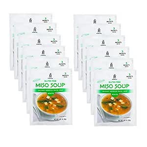 Amazon.com : [Mishima] Instant White Miso Soup | Soybean Paste | Gluten ...