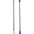 Amazon.com: Dasiyoki Twirling Baton 2 Pieces Spinning Dance Baton Metal ...