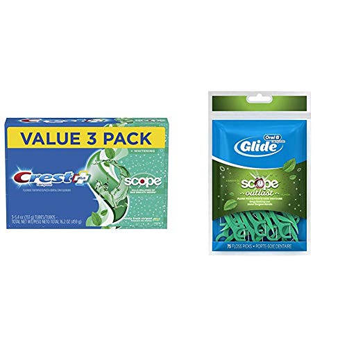 Crest Complete Whitening + Scope Toothpaste, Minty Fresh, 5.4 Ounce ...