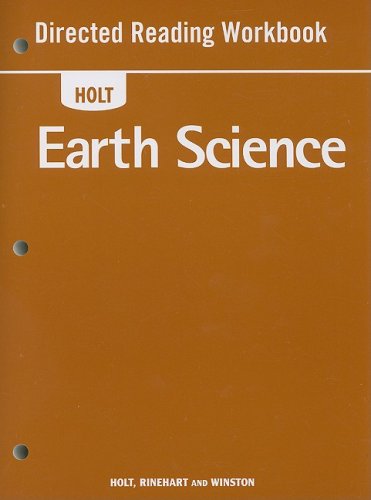 Holt Earth Science: Directed Reading Workbook: HOLT, RINEHART AND ...