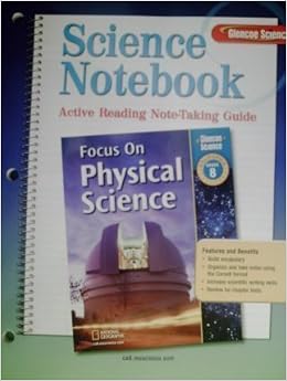 Science Notebook: Active Reading Note-taking Guide, Grade 8 (Focus on ...