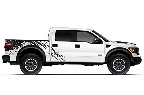 Buy Factory Crafts Ford Raptor 2010-2014 Standard Bed Splash Graphics ...