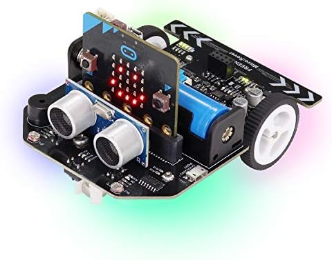 Freenove Micro:Rover Kit for BBC Micro:bit (V2 Contained), Obstacle ...