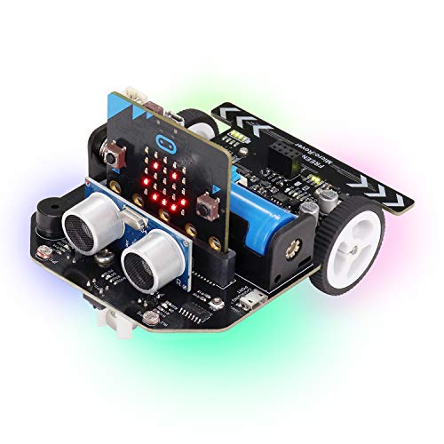 Freenove Micro:Rover Kit for BBC Micro:bit (V2 Contained), Obstacle ...